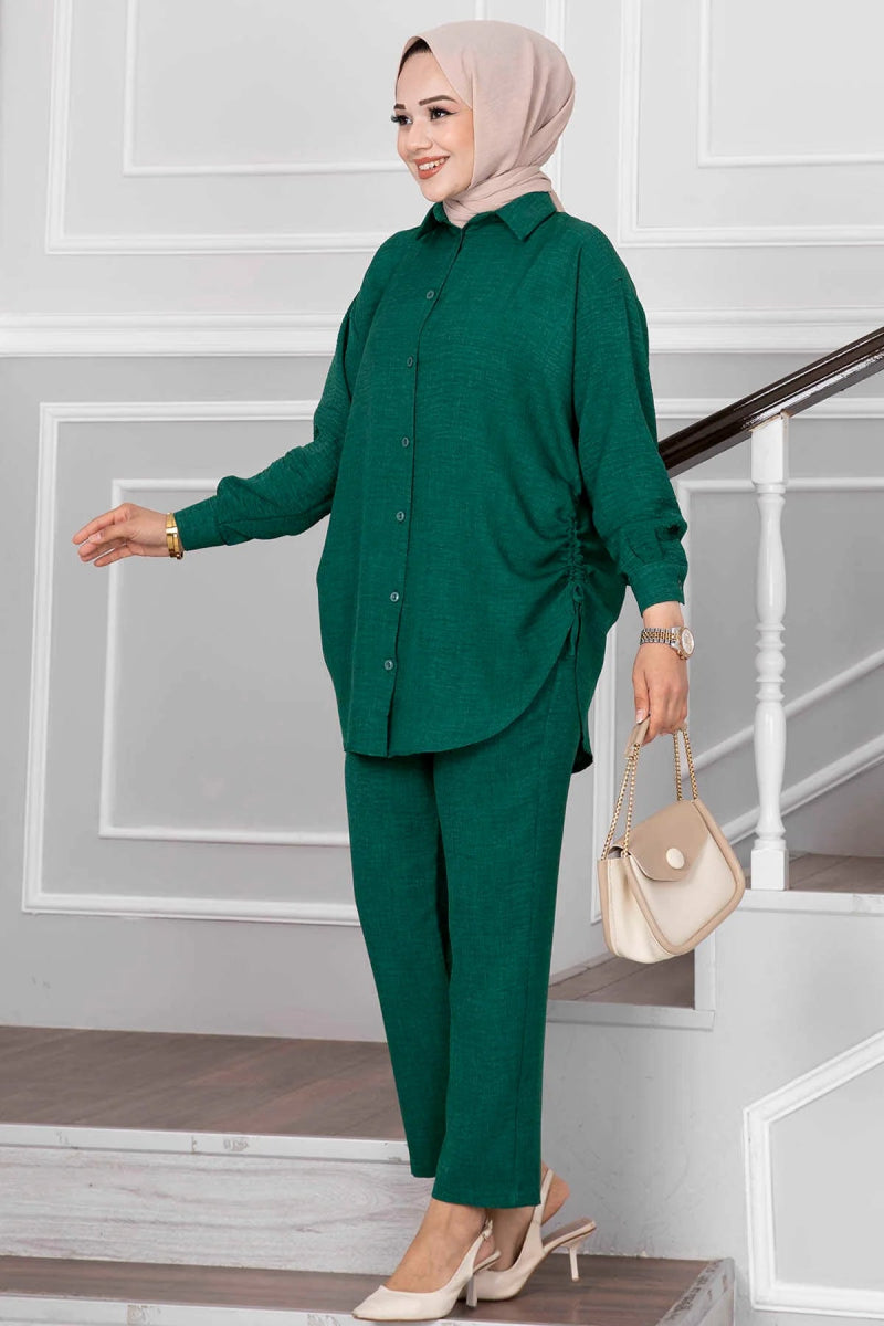 Modest Linen Co Ord Set | Modest Co ord Set | HEATLNDN